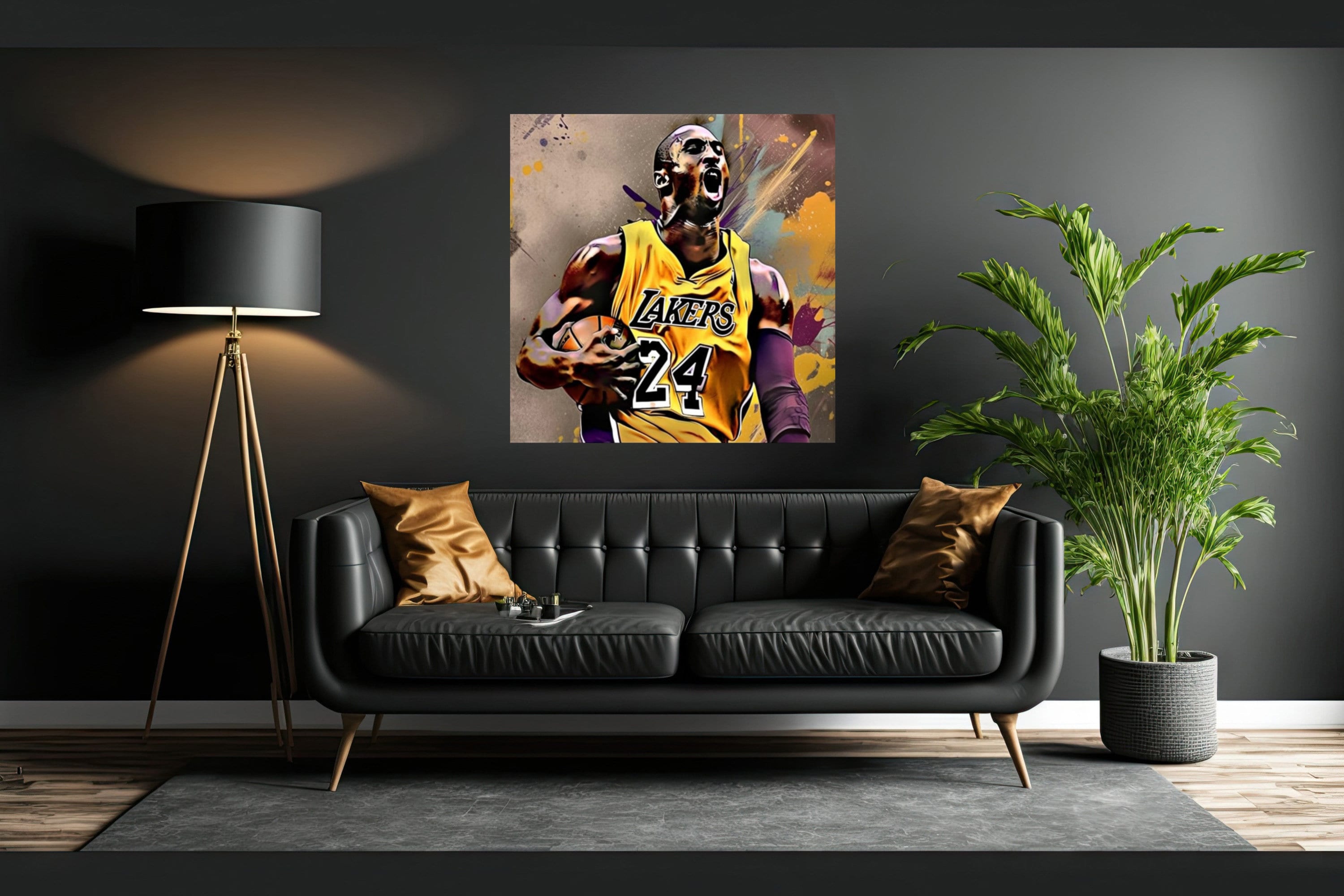 Kobe Bryant Graffiti Art Poster sold by Eric Harris | SKU 41965929 | 65 ...