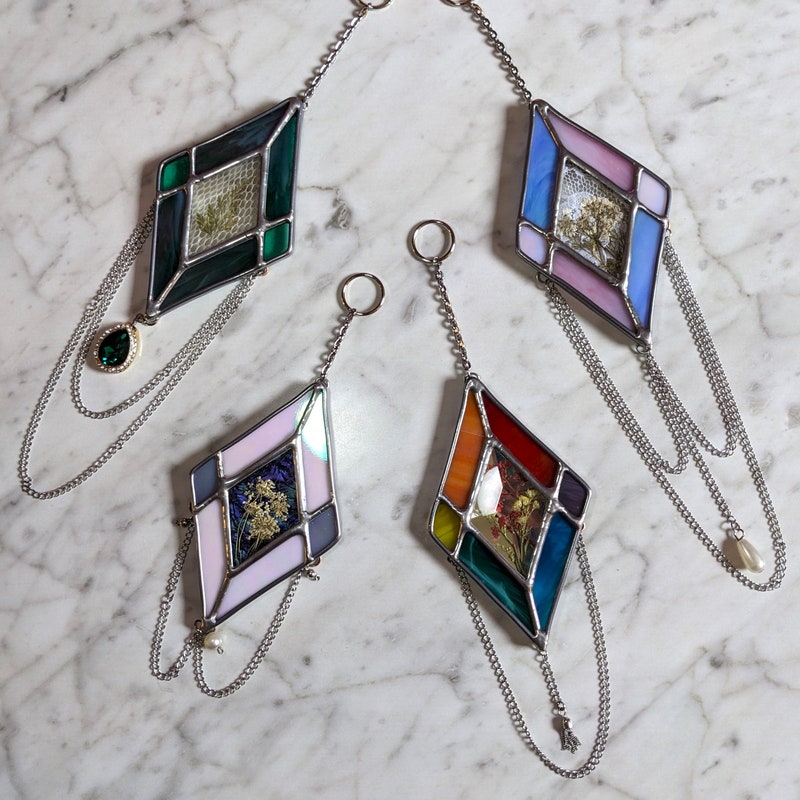 Stained Glass Chain - Etsy