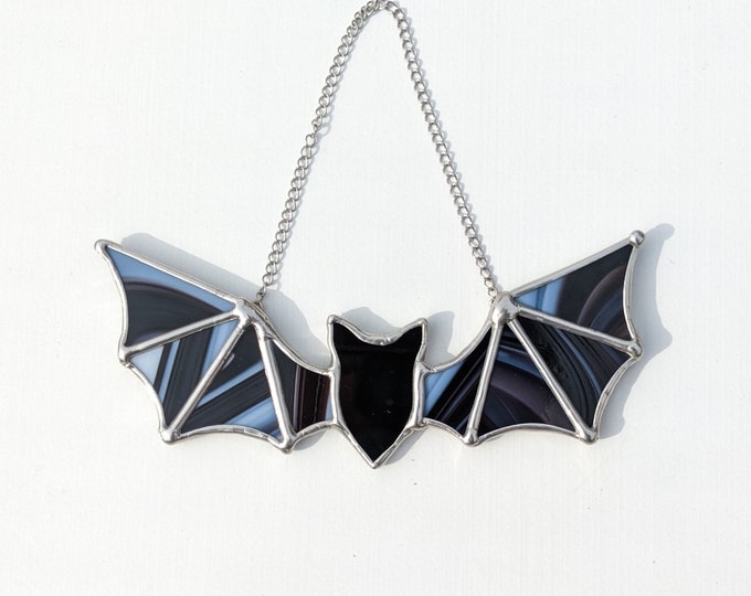 Stained Glass Bat Decoration - Etsy