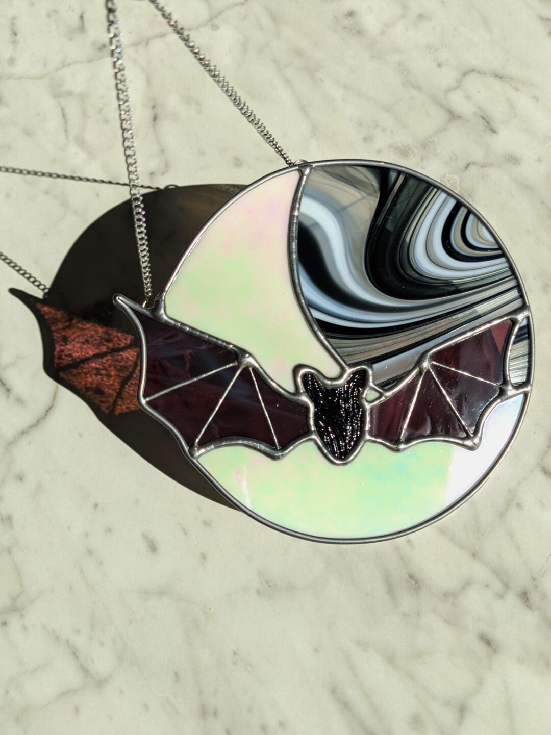 Stained Glass Bat Decor - Etsy