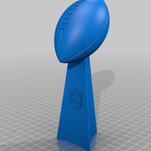 3D Printed Lombardi Trophy (NFL) - Etsy