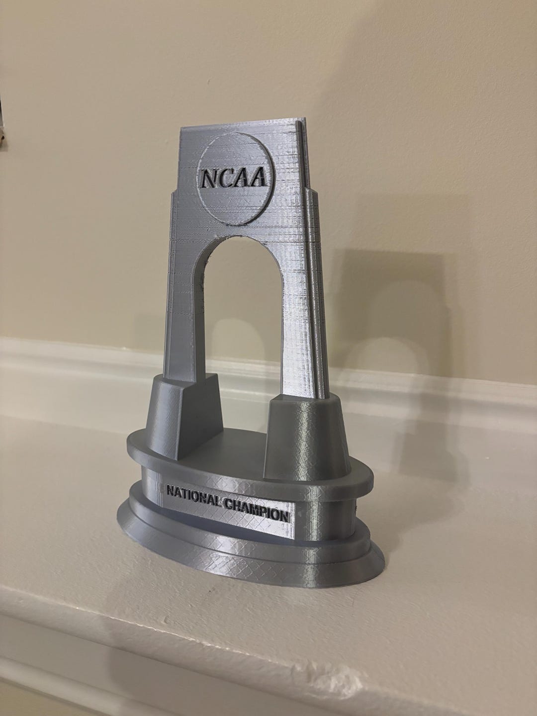 3D Printed NCAA Trophy - Etsy