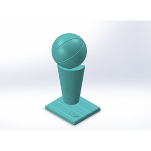 3D Printed Larry O'brien NBA Championship Trophy - Etsy