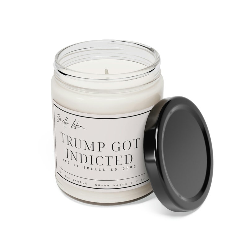 Trump Got Indicted and It Smells so Good - Funny and Unique Candle Gift ...