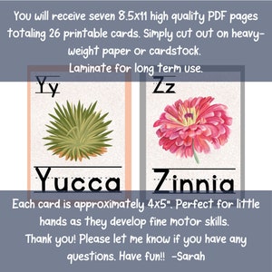 Printable ABC Flash Cards, Alphabet Classroom Decor, Toddlers Preschool ...