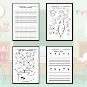 Letter of the Week Worksheets Printable, Preschool Curriculum, Alphabet ...