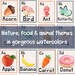 Printable ABC Flash Cards Bundle, Homeschool Classroom Decor, Toddlers ...