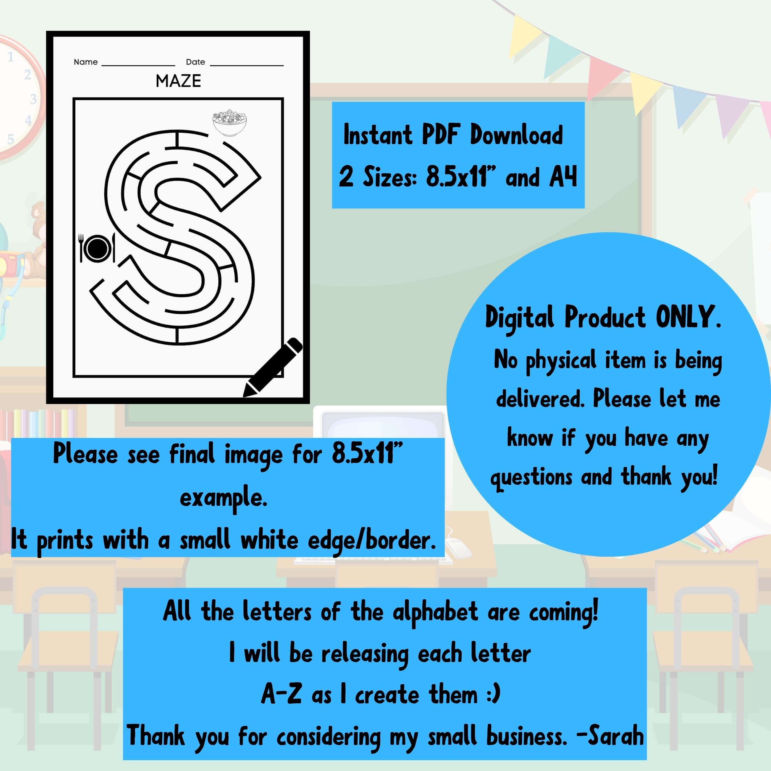 Letter of the Week Worksheets Printable, Preschool Curriculum, Alphabet ...