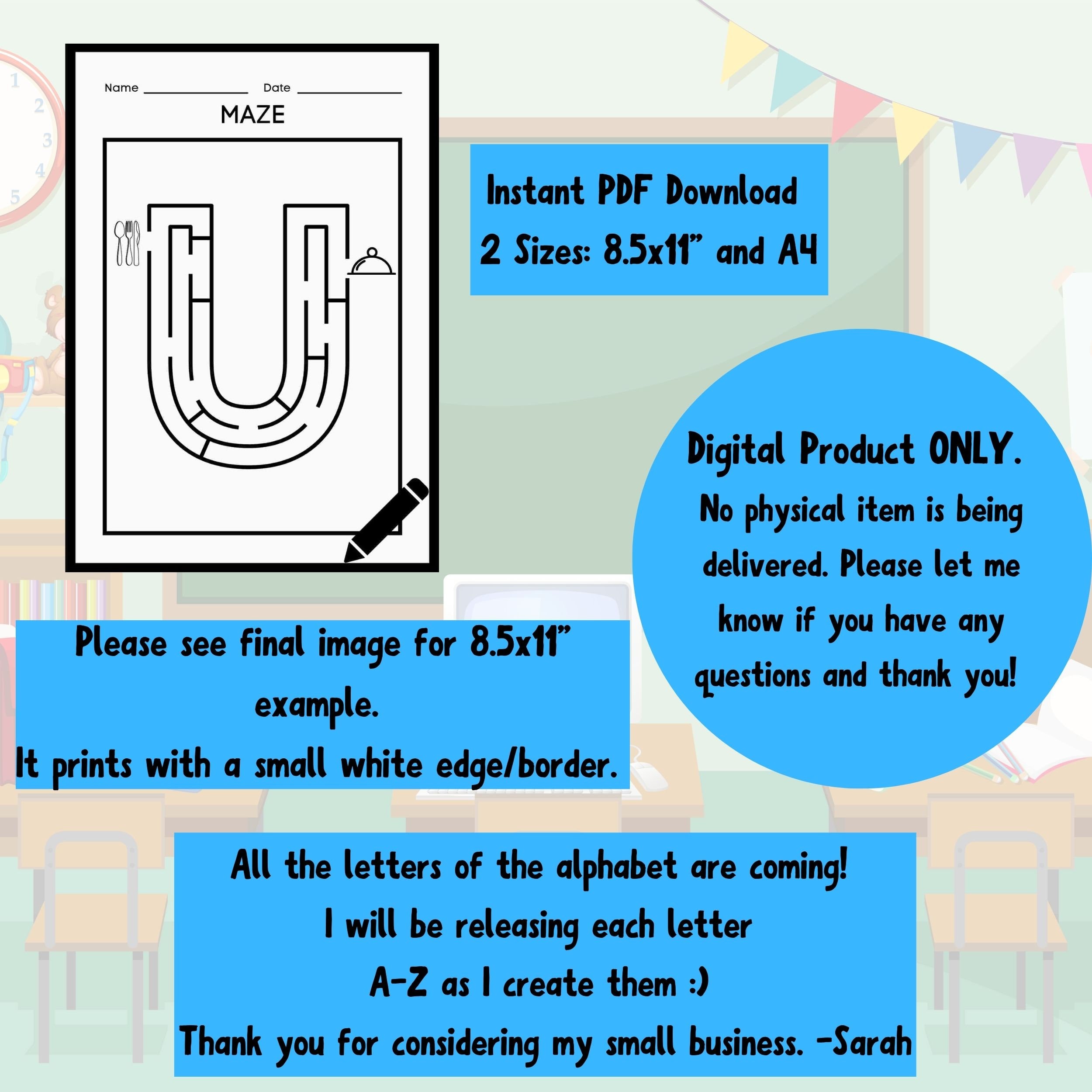 Letter of the Week Worksheets Printable, Preschool Curriculum, Alphabet ...