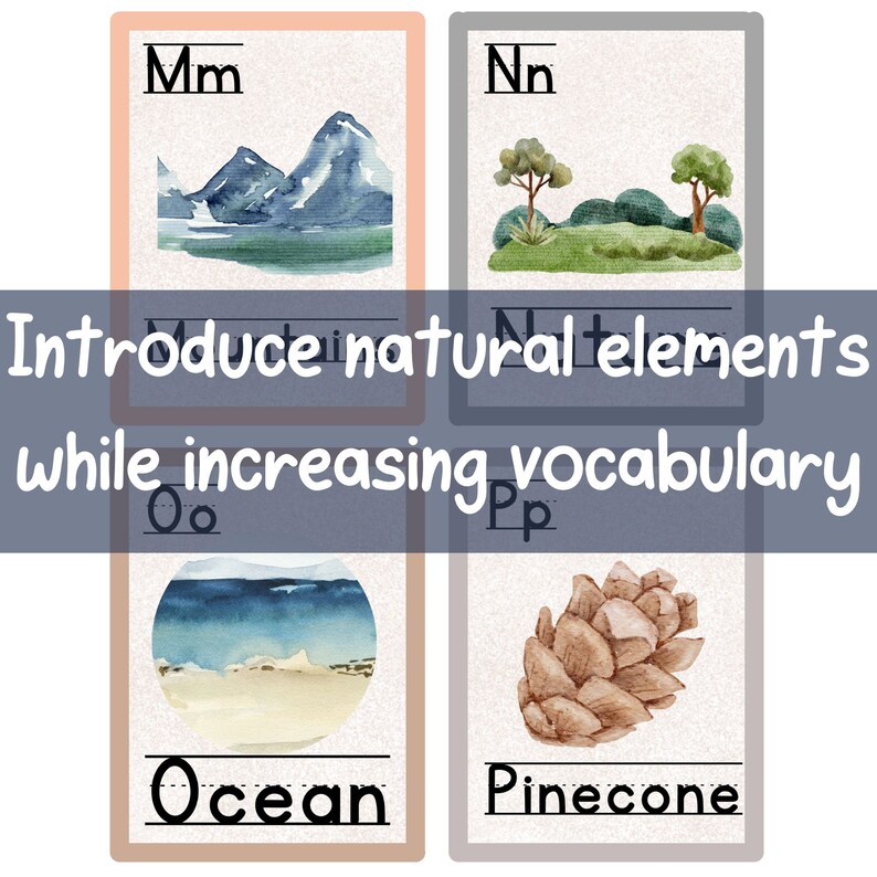 Printable ABC Flash Cards, Alphabet Classroom Decor, Toddlers Preschool ...