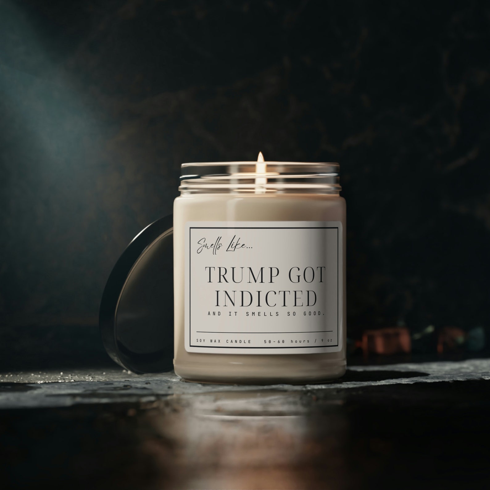 Trump Got Indicted and It Smells so Good - Funny and Unique Candle Gift ...