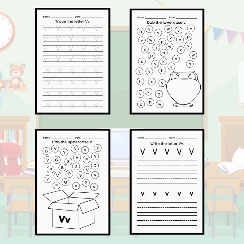 Hojas de trabajo de la letra de la semana imprimibles, plan de estudios ...