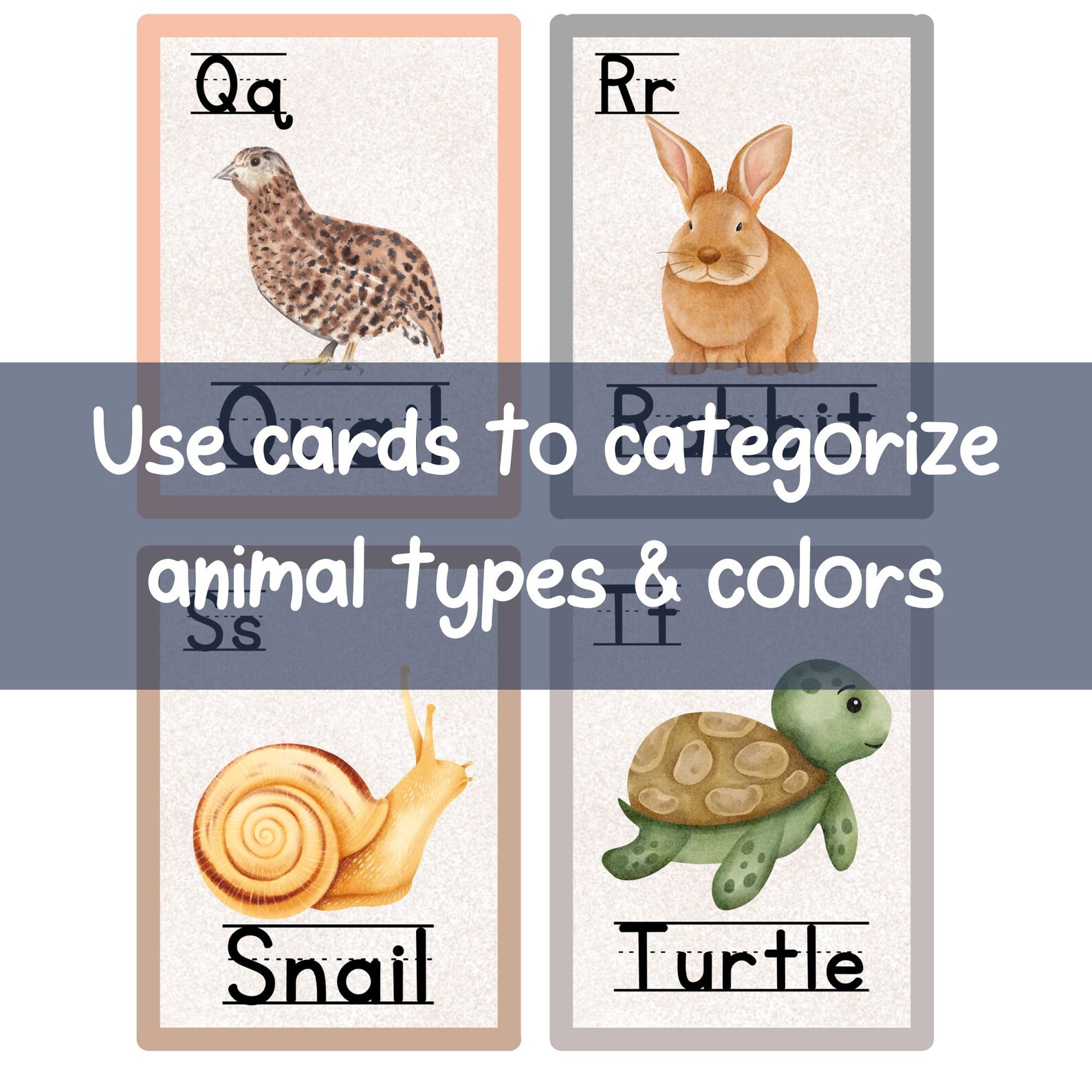 Printable Alphabet Flash Cards, Classroom Decor, Toddlers Preschool ...