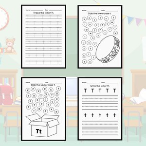 Letter of the Week Worksheets Printable, Preschool Curriculum, Alphabet ...