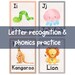 Printable Alphabet Flash Cards, Classroom Decor, Toddlers Preschool ...