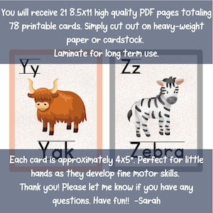 Printable ABC Flash Cards Bundle, Homeschool Classroom Decor, Toddlers ...