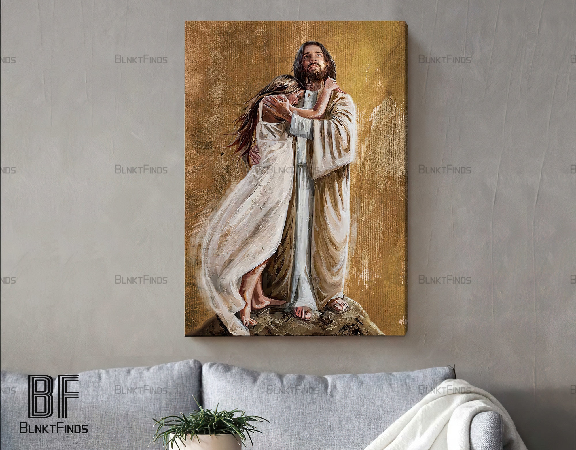 The Savior Jesus Hug Jesus Painting in the Arms of His - Etsy