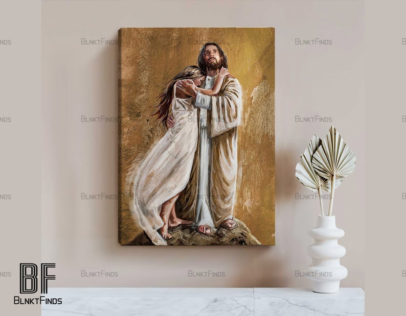 The Savior, Jesus Hug, Jesus Painting, in the Arms of His Love, Jesus ...
