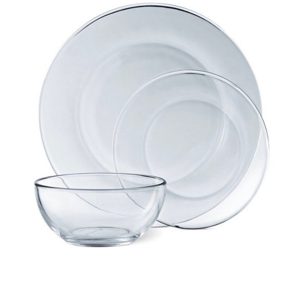 Glass Serving Plates - Etsy