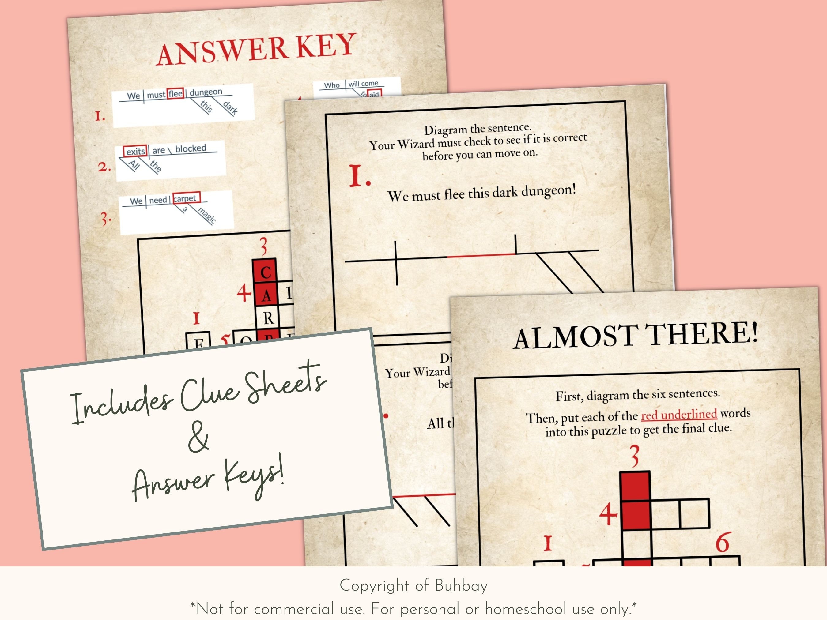 CC Cycle 2 Essentials Escape the Castle End of Year Review Game - Etsy