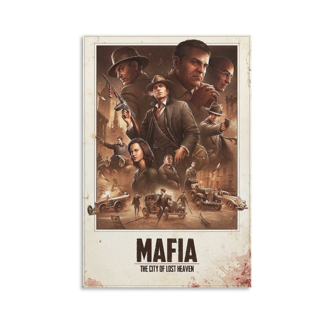 Mafia Definitive Edition Posters Canvas Art and Wall Art - Etsy