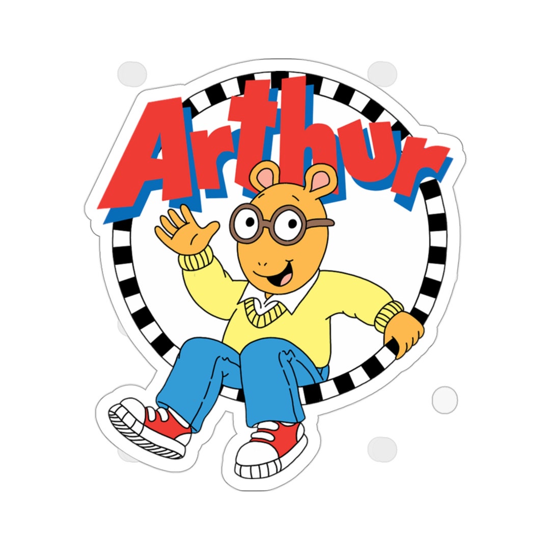 DW Library Card Sticker PBS Library Card Sticker Book Lover - Etsy