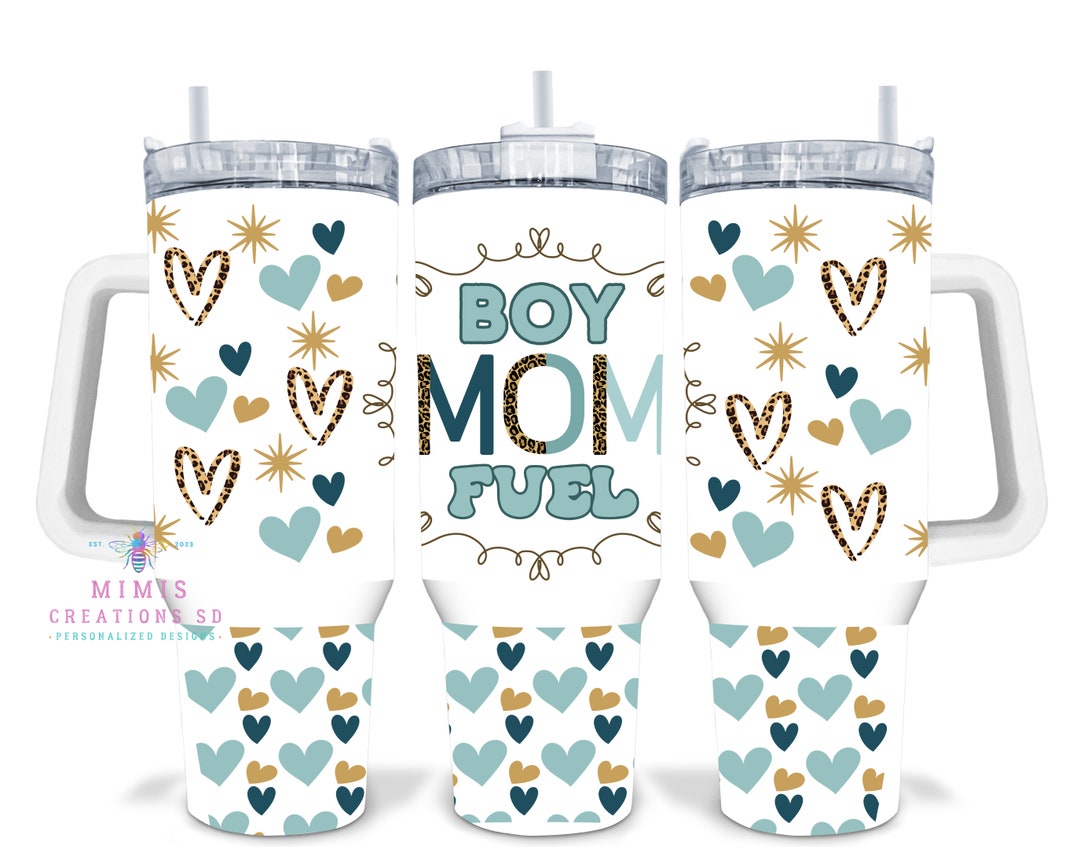DIGITAL IMAGE 40oz Boy Mama Fuel Png for Sublimation Instant Download ...