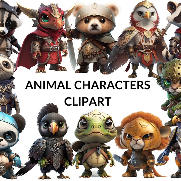 Animal Explorer Clipart - Etsy