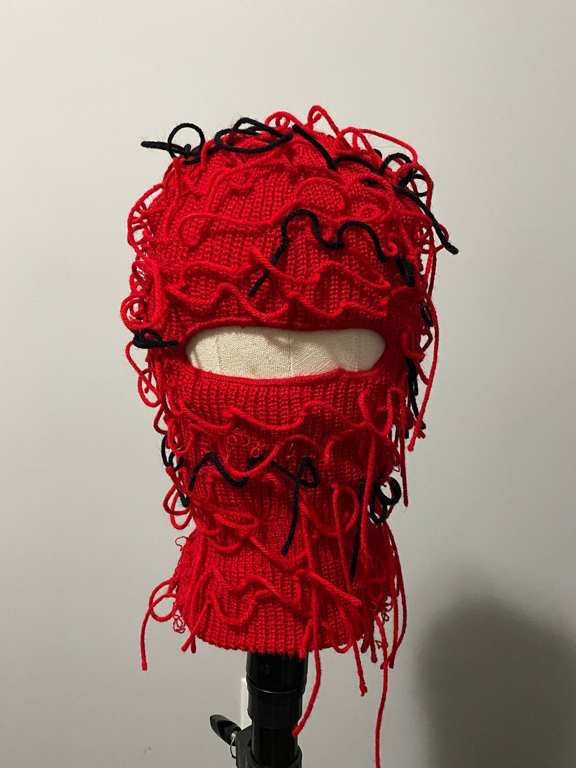 Distressed Ski Mask - Etsy