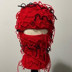 Distressed Ski Mask - Etsy