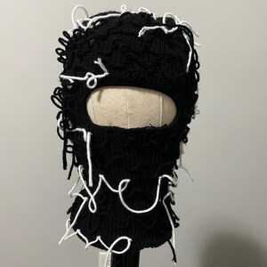 Distressed Ski Mask - Etsy