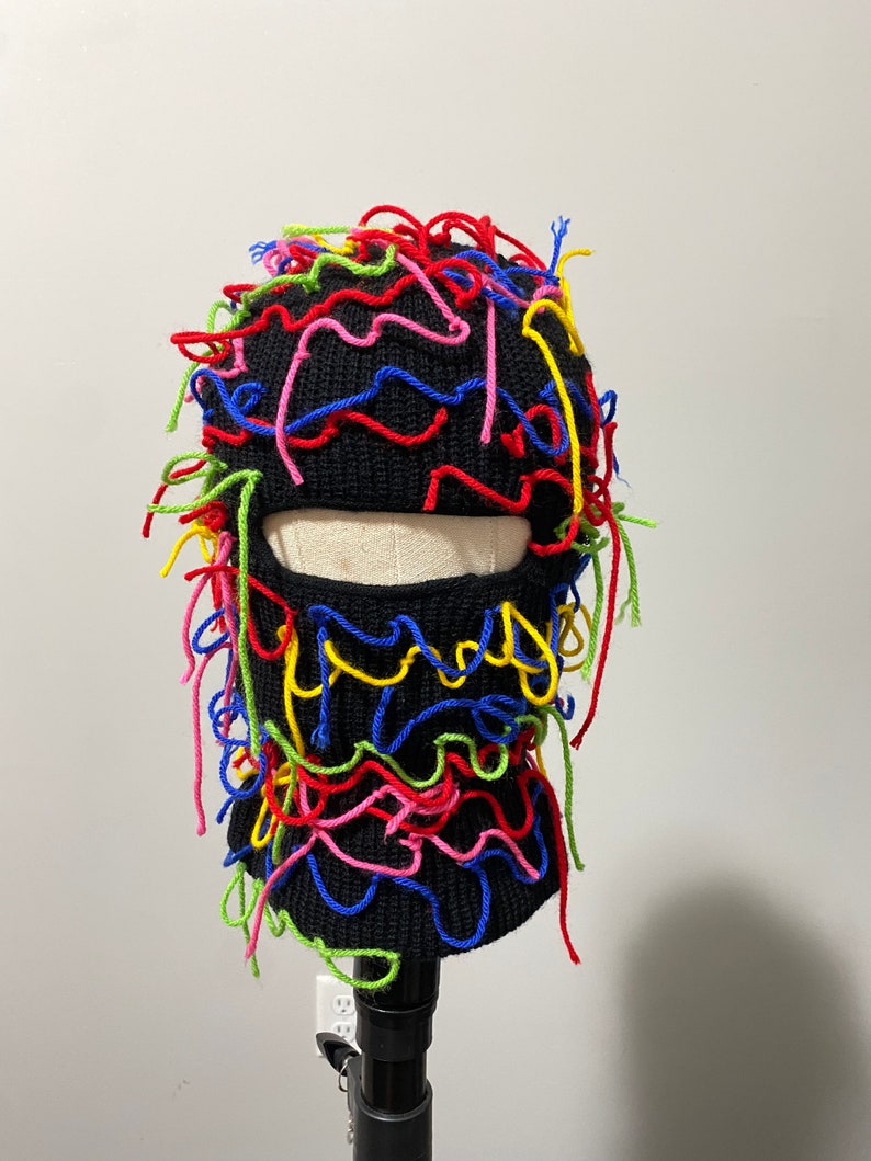 Distressed Ski Mask - Etsy