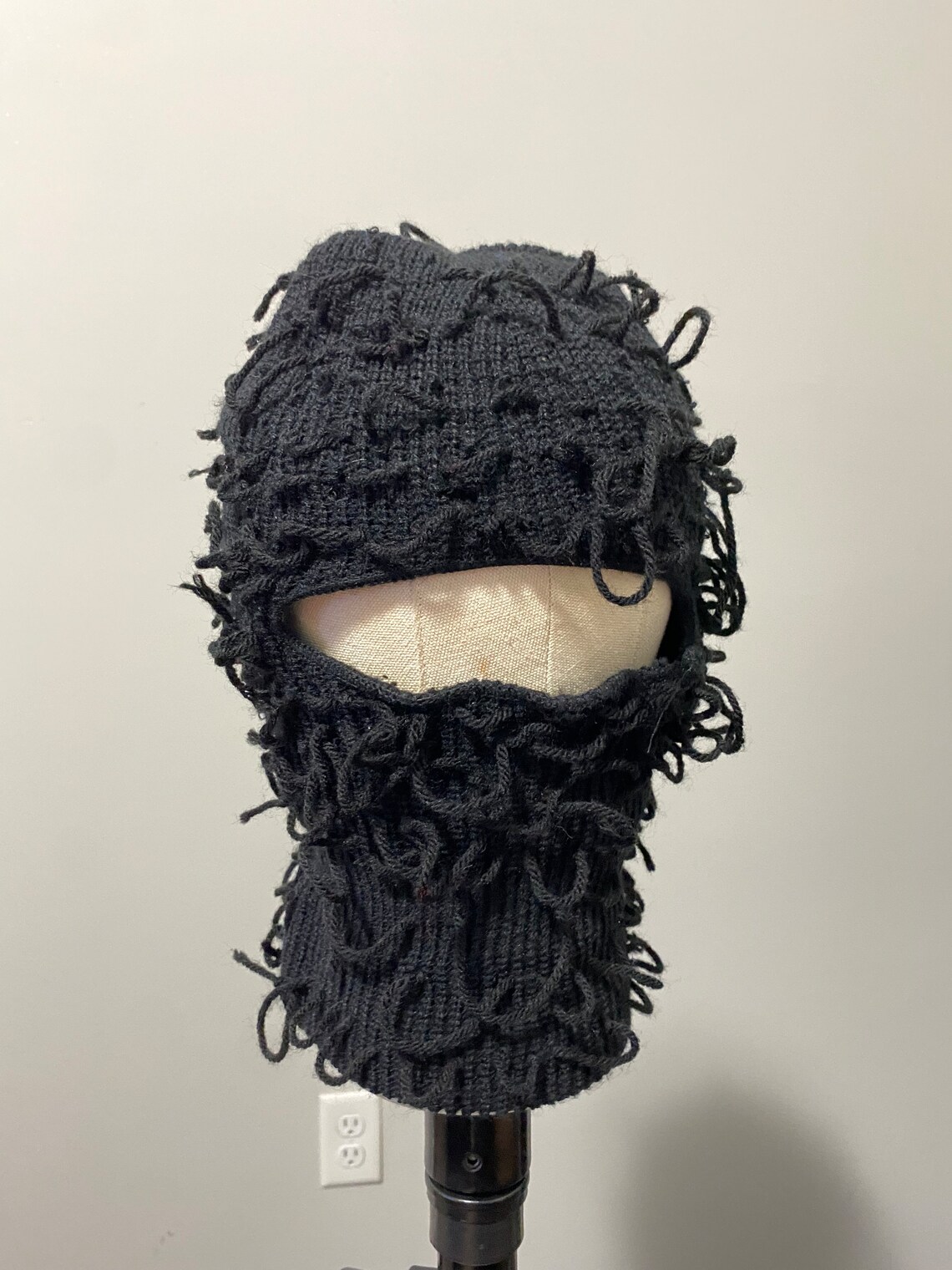 Distressed Ski Mask - Etsy