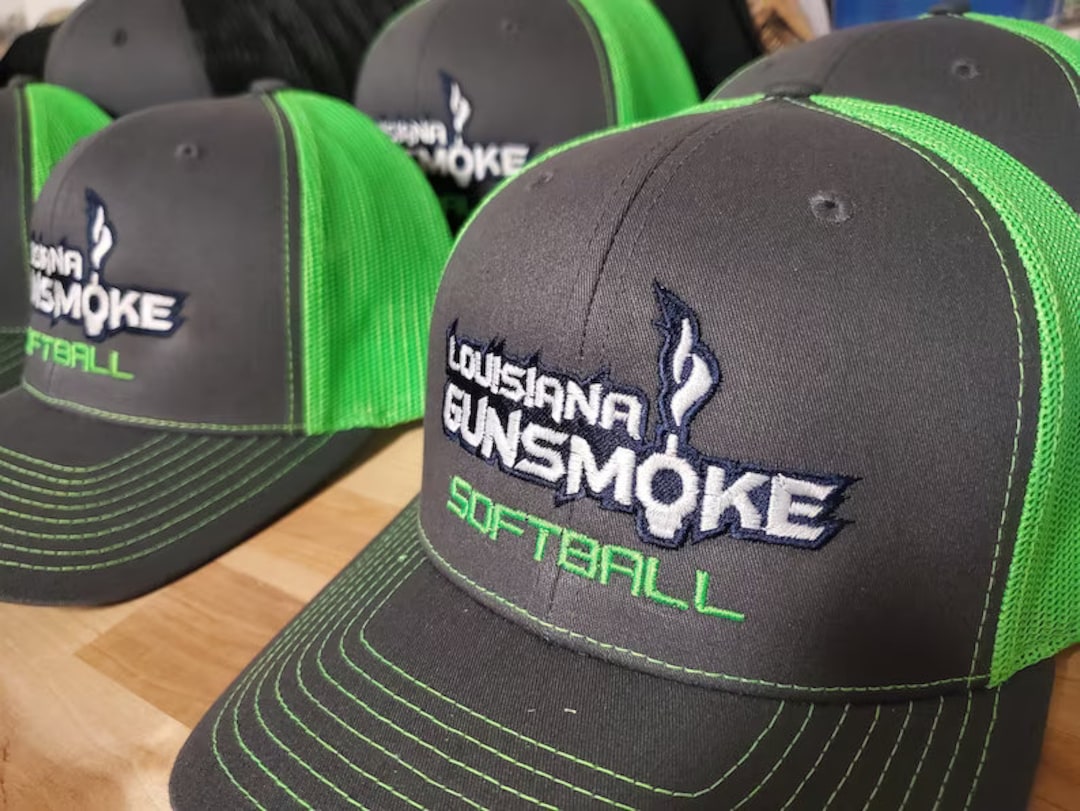 Your Custom Logo Ballcap Hat, Embroidered Trucker Hat, Embroidery Hat ...