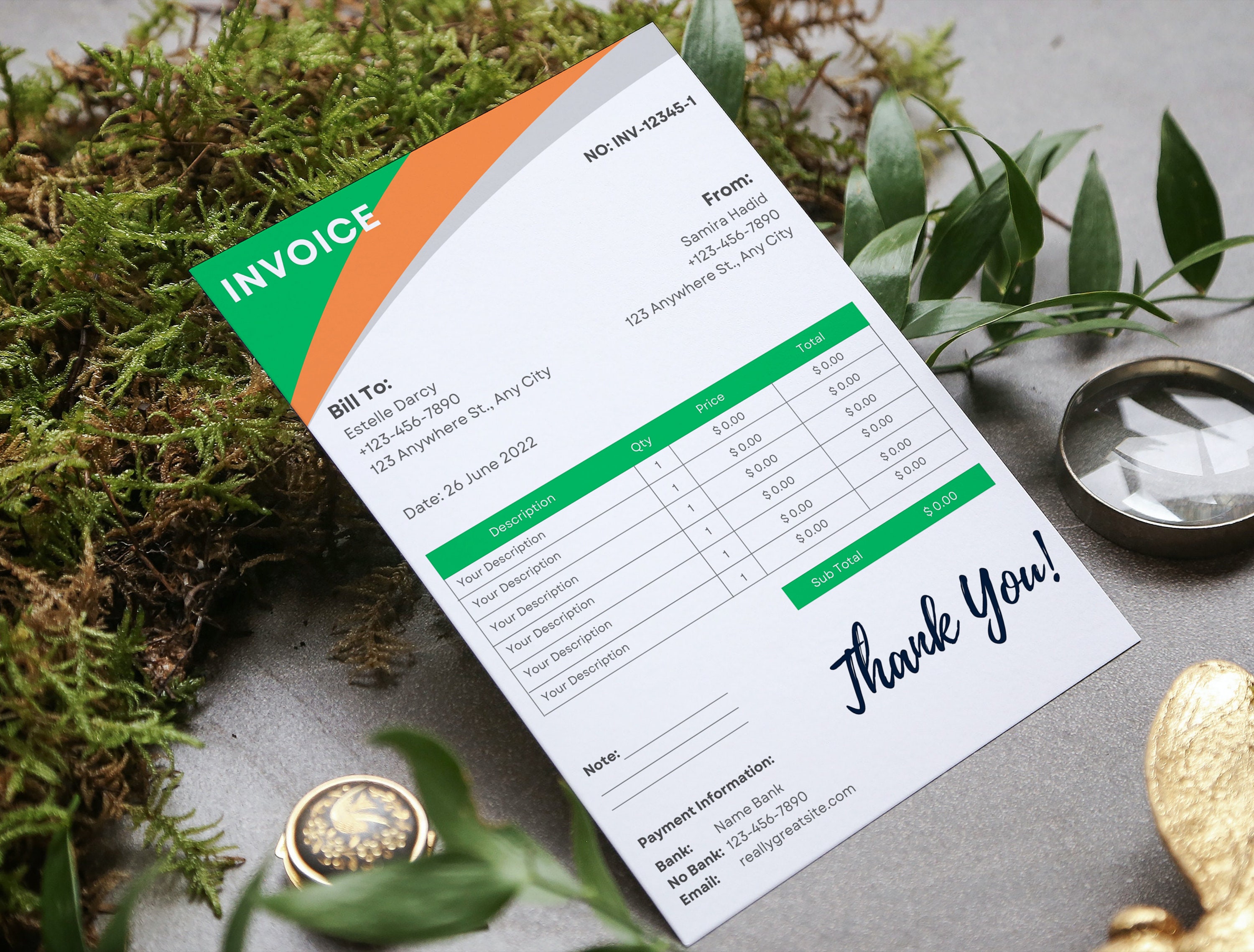 Customizable Invoice Receipt Templates: Tailor-made for Your Business ...