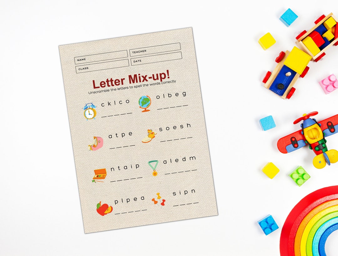 Worksheet Bundle, Preschool Worksheets, Editable Worksheets, Homeschool ...