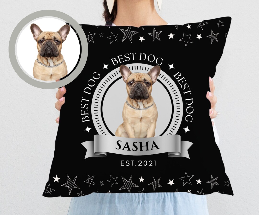 Custom Pet Pillow Using Pet Photo, Custom Personalized Dog Pet Memory ...