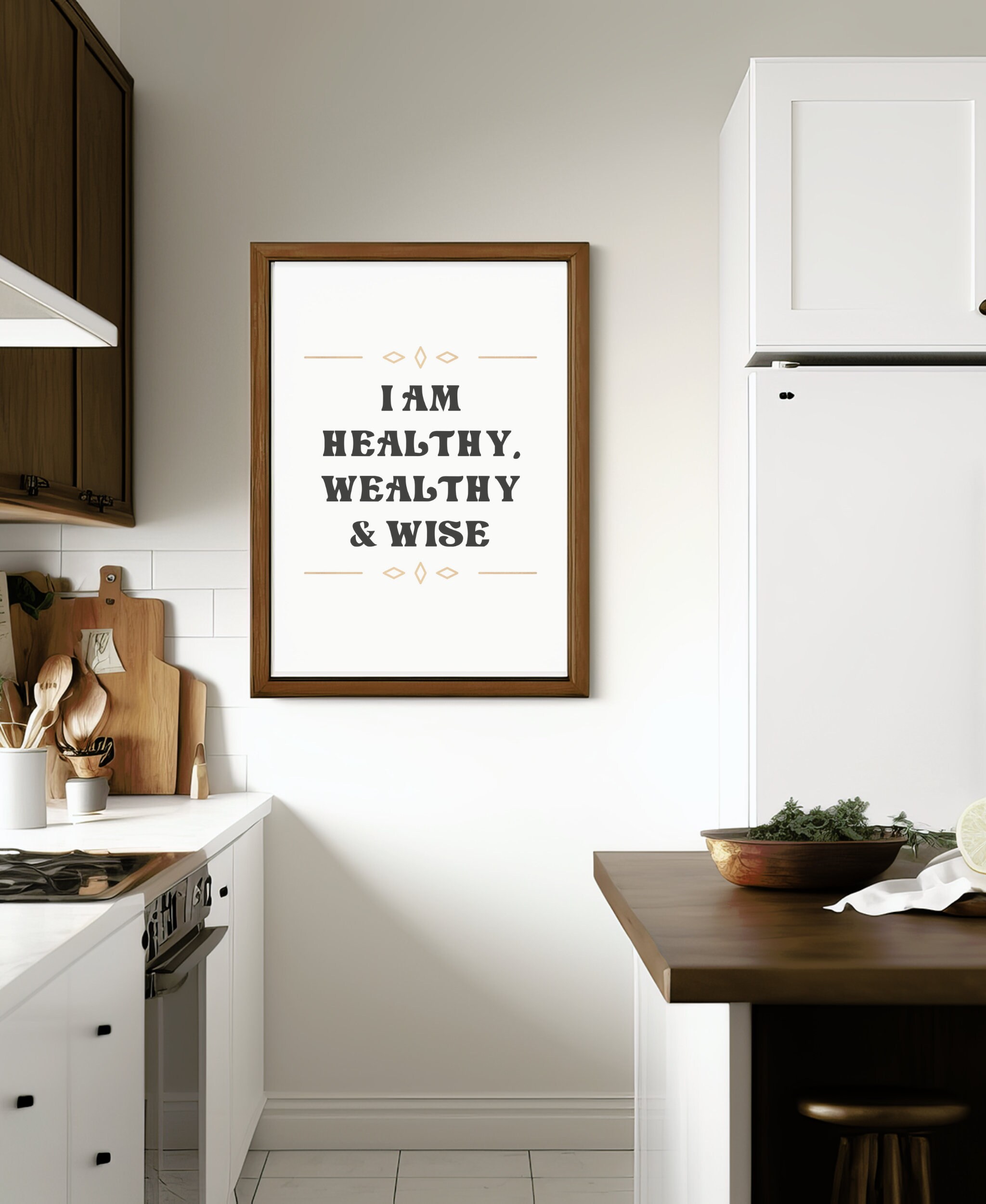 Affirmation Poster, Printable Art, Digital Download, Retro Wall Art ...