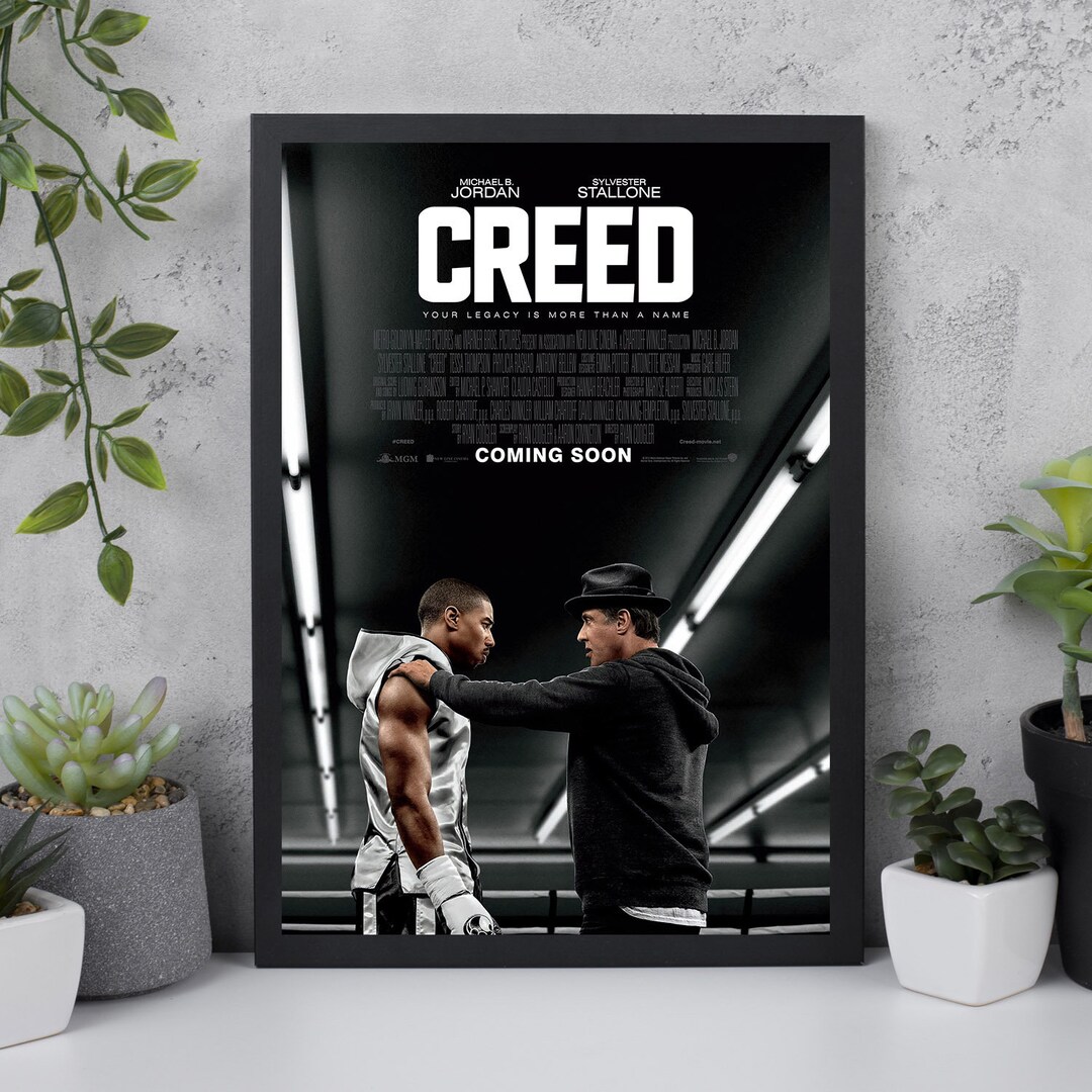 Creed Movie Poster, High Quality Poster Print, Classic Movie Wall Art ...