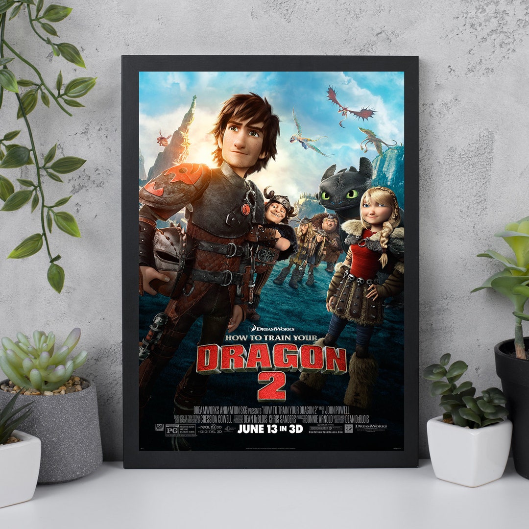 How to Train Your Dragon Dean Deblois Minimalist Movie - Etsy