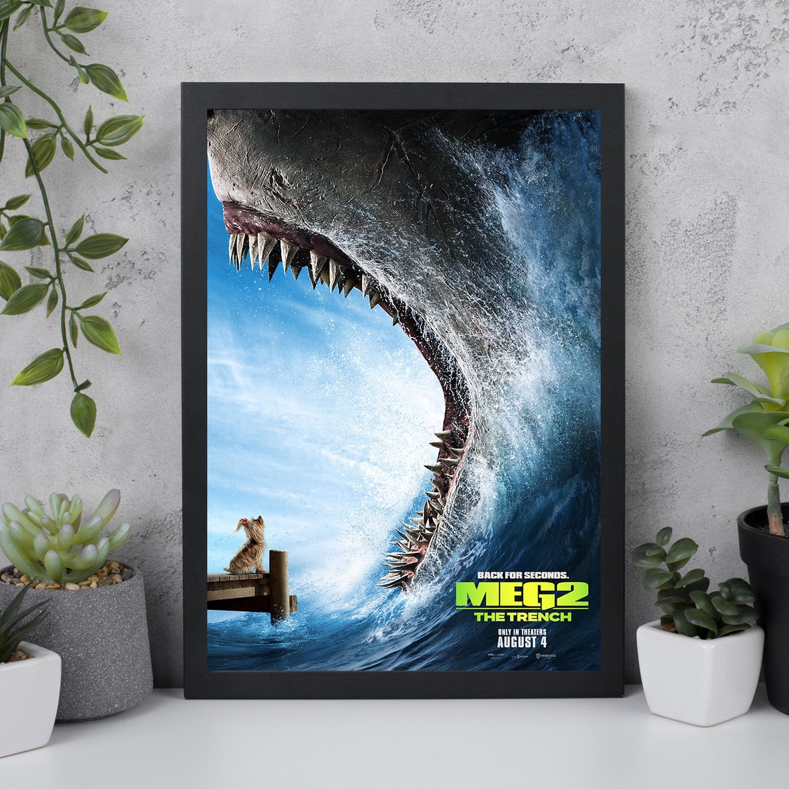 The Meg 2 Poster the Meg 2023 Poster Movie Poster the Meg - Etsy