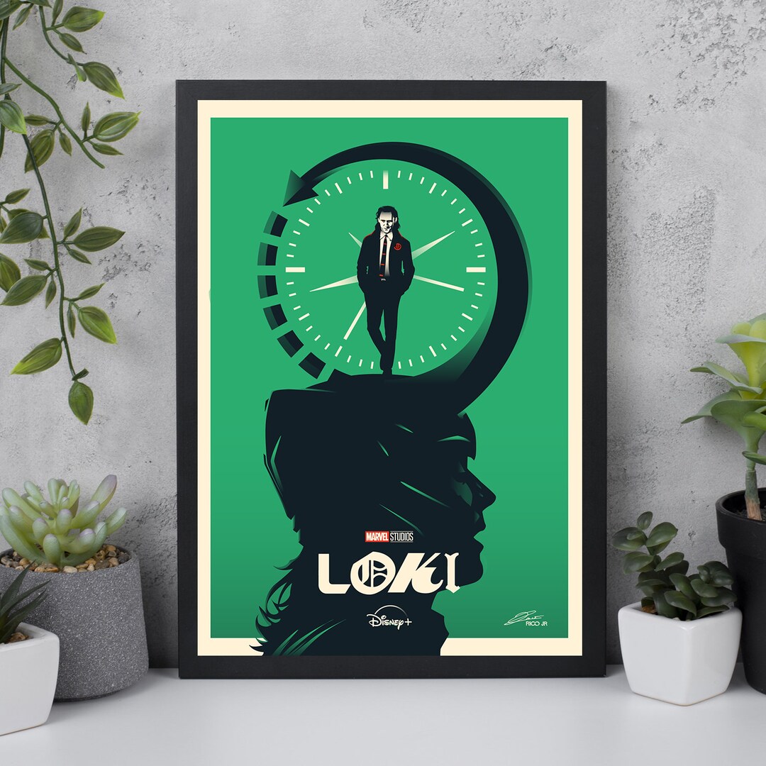 Loki Movie Poster Art Print Ideal for Game Room / Man Cave - Etsy Australia