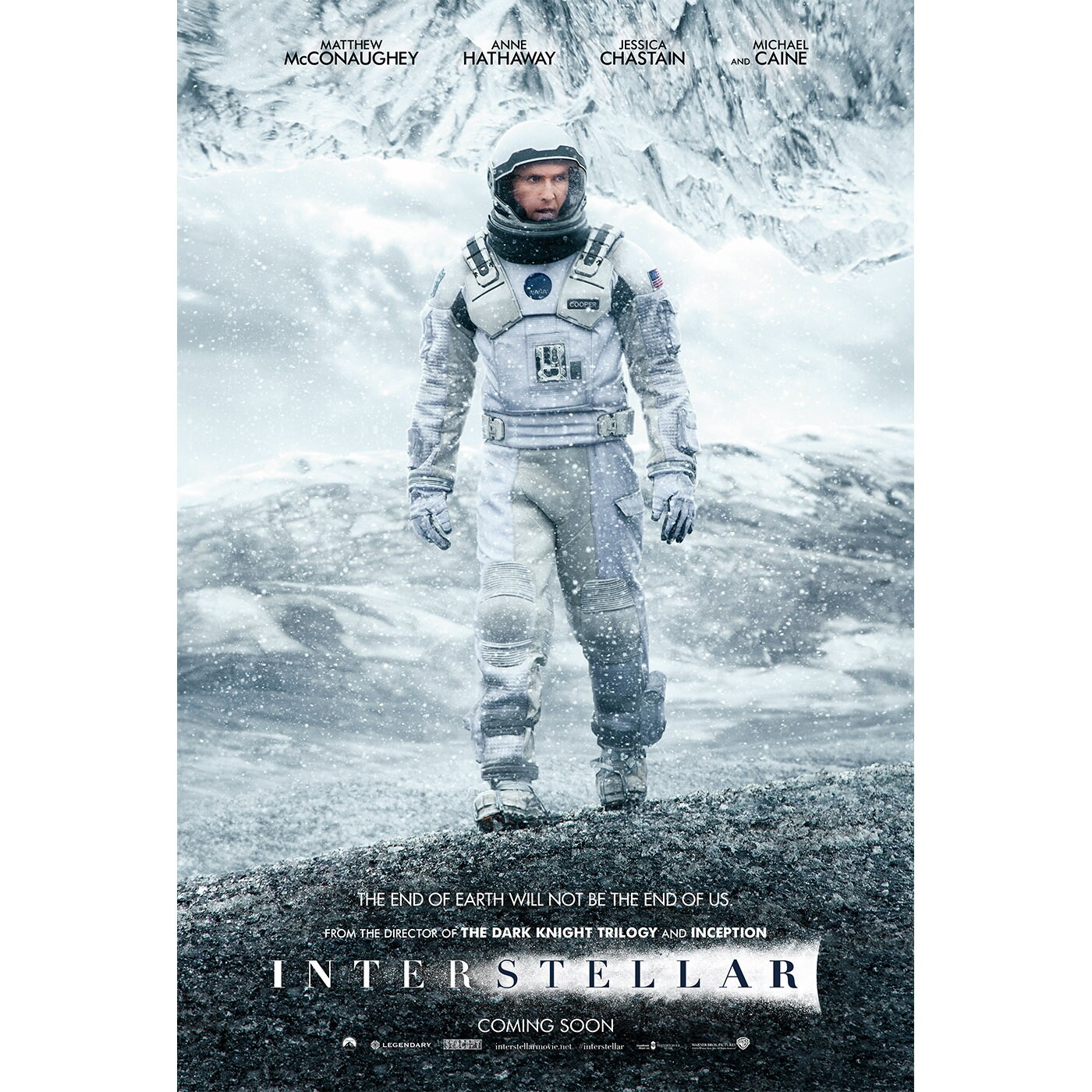 Interstellar Movie Poster - High Quality Silk Wall Art - Room Decor ...