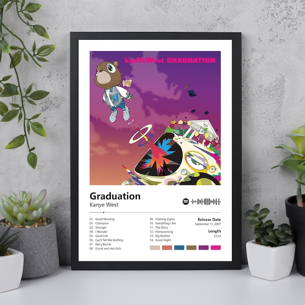 Graduation Album Cover Poster - Etsy