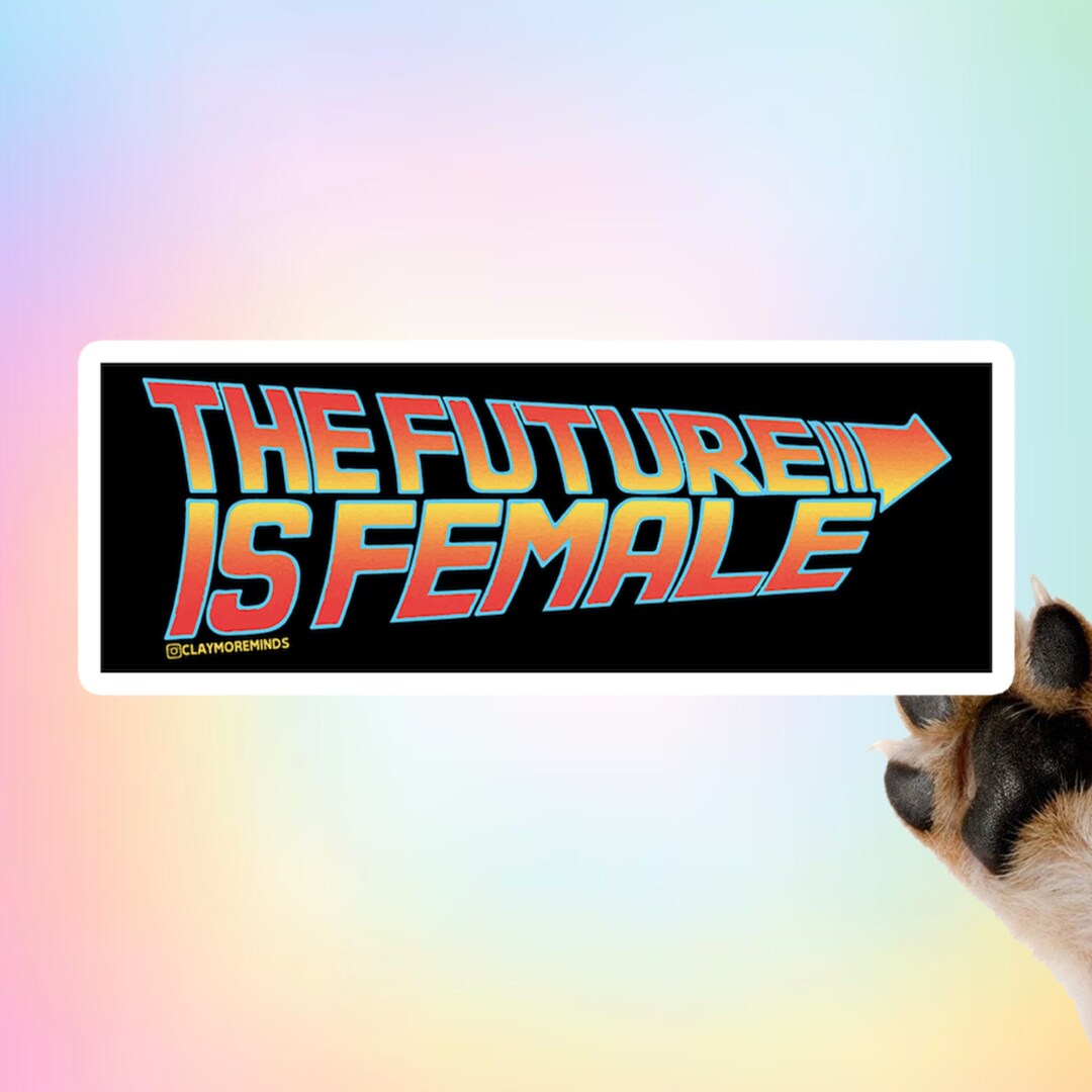 MCFLY GIRLS, 4" Die-cut Vinyl Sticker, Funny Sticker, Girl Power, Meme ...