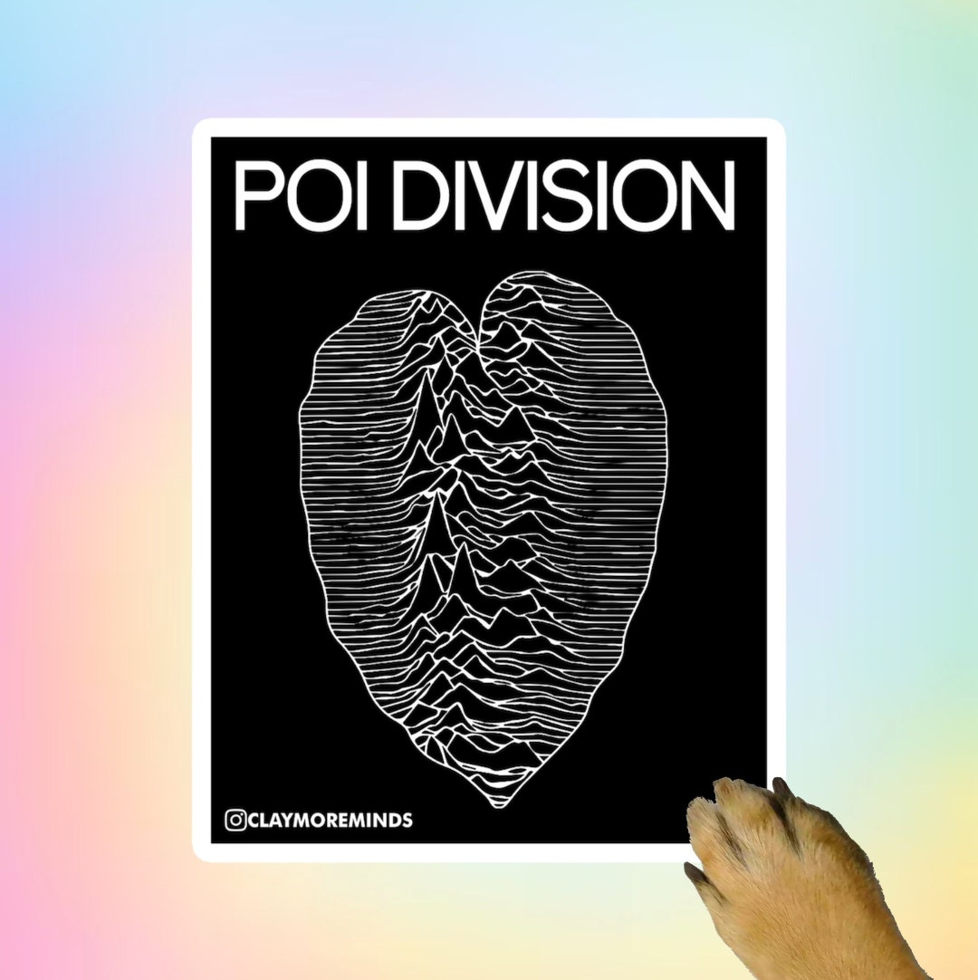 POI DIVISION, 4" Die-cut Vinyl Sticker, Funny Sticker, Hawai'i Sticker ...