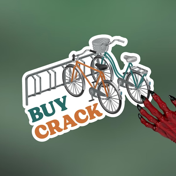 Bike Rack Stickers - Etsy