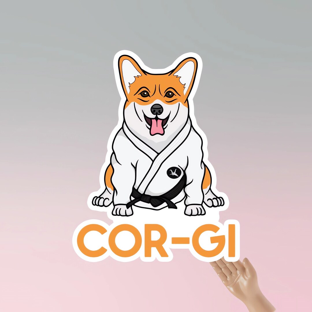 COR-GI, 4" Die-cut Vinyl Sticker, Pet Sticker, Funny Sticker, Decal ...