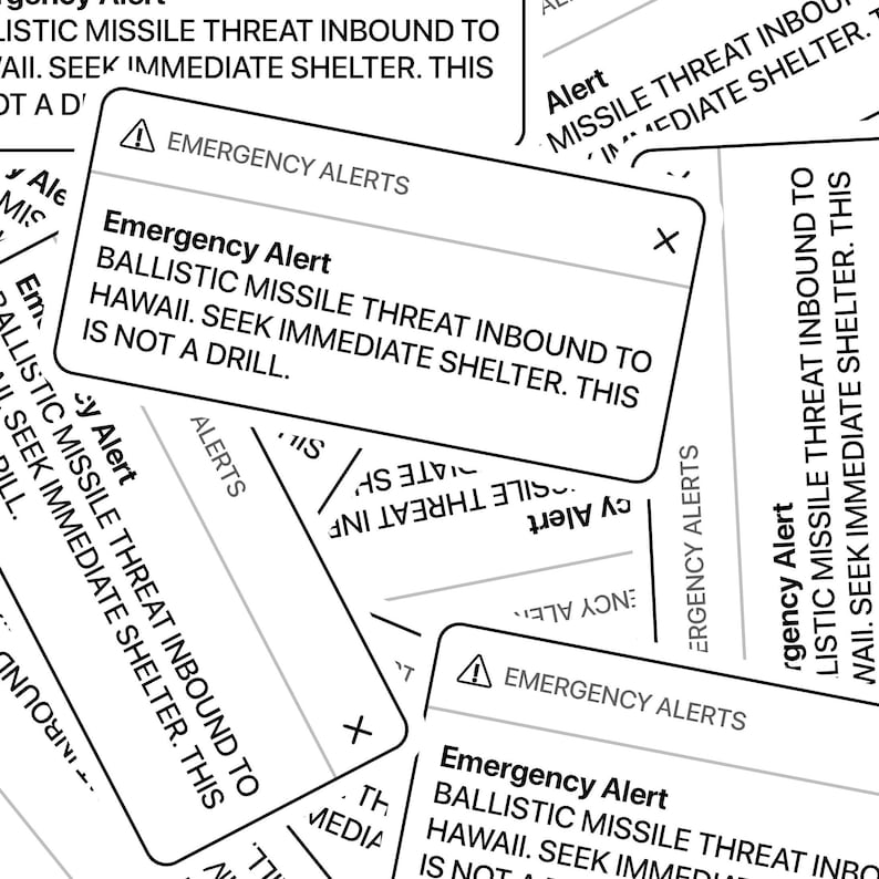 HAWAIIAN MISSILE CRISIS, 4" Die-cut Vinyl Sticker, Funny Sticker, Pun ...