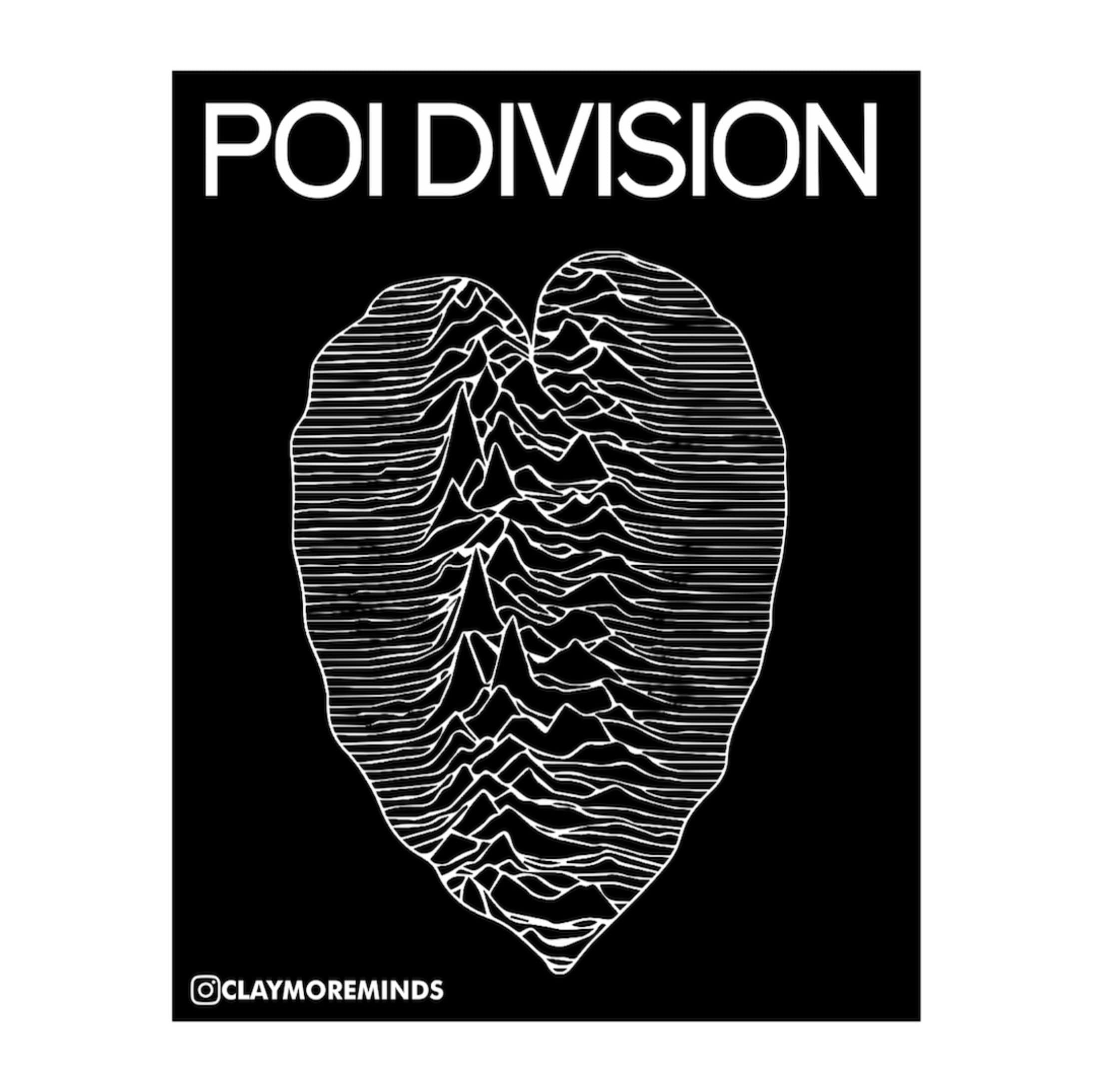 POI DIVISION, 4" Die-cut Vinyl Sticker, Funny Sticker, Hawai'i Sticker ...